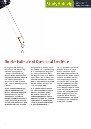Accenture-Operational Excellence | PDF