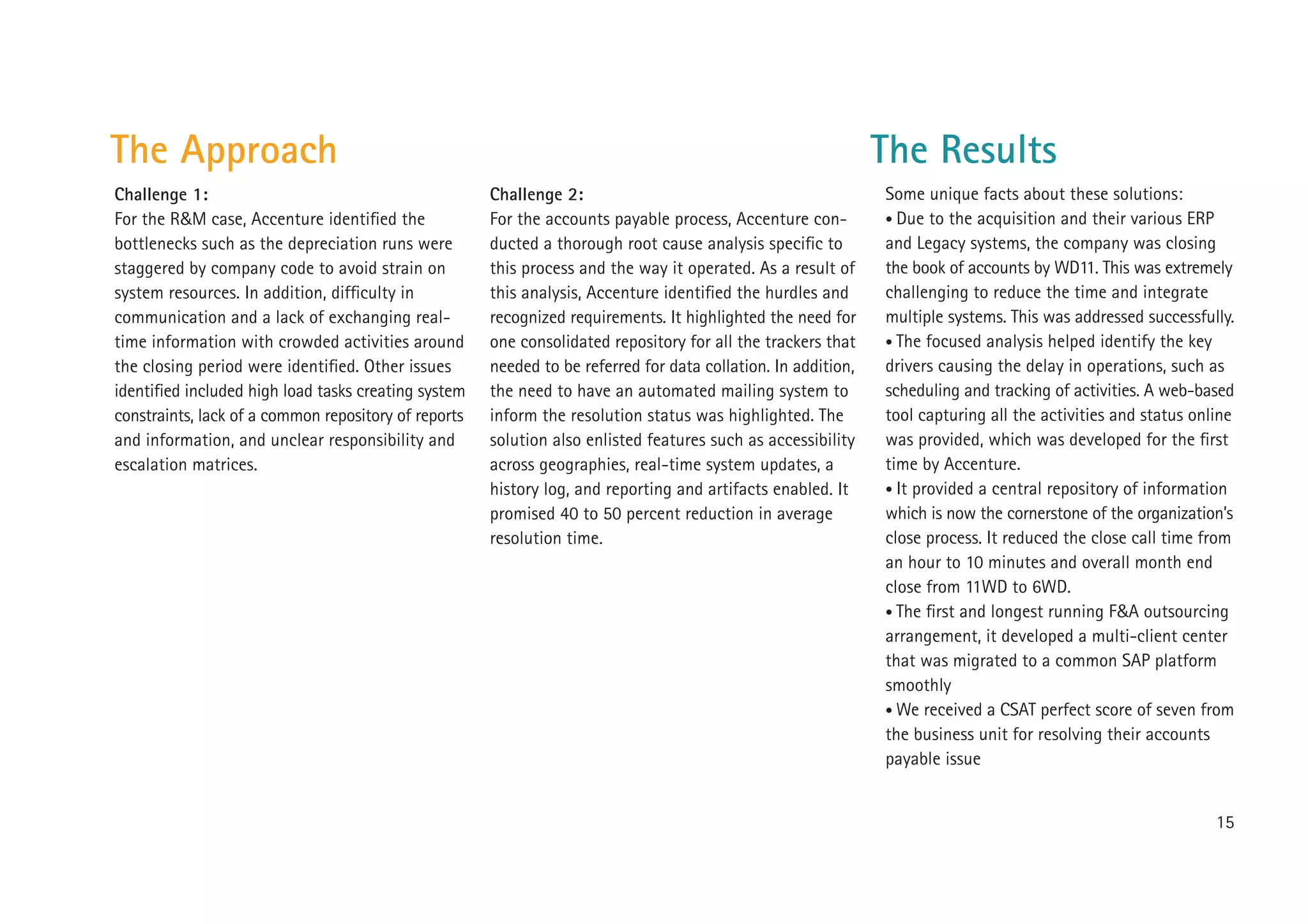 Accenture BPO brochure | PDF