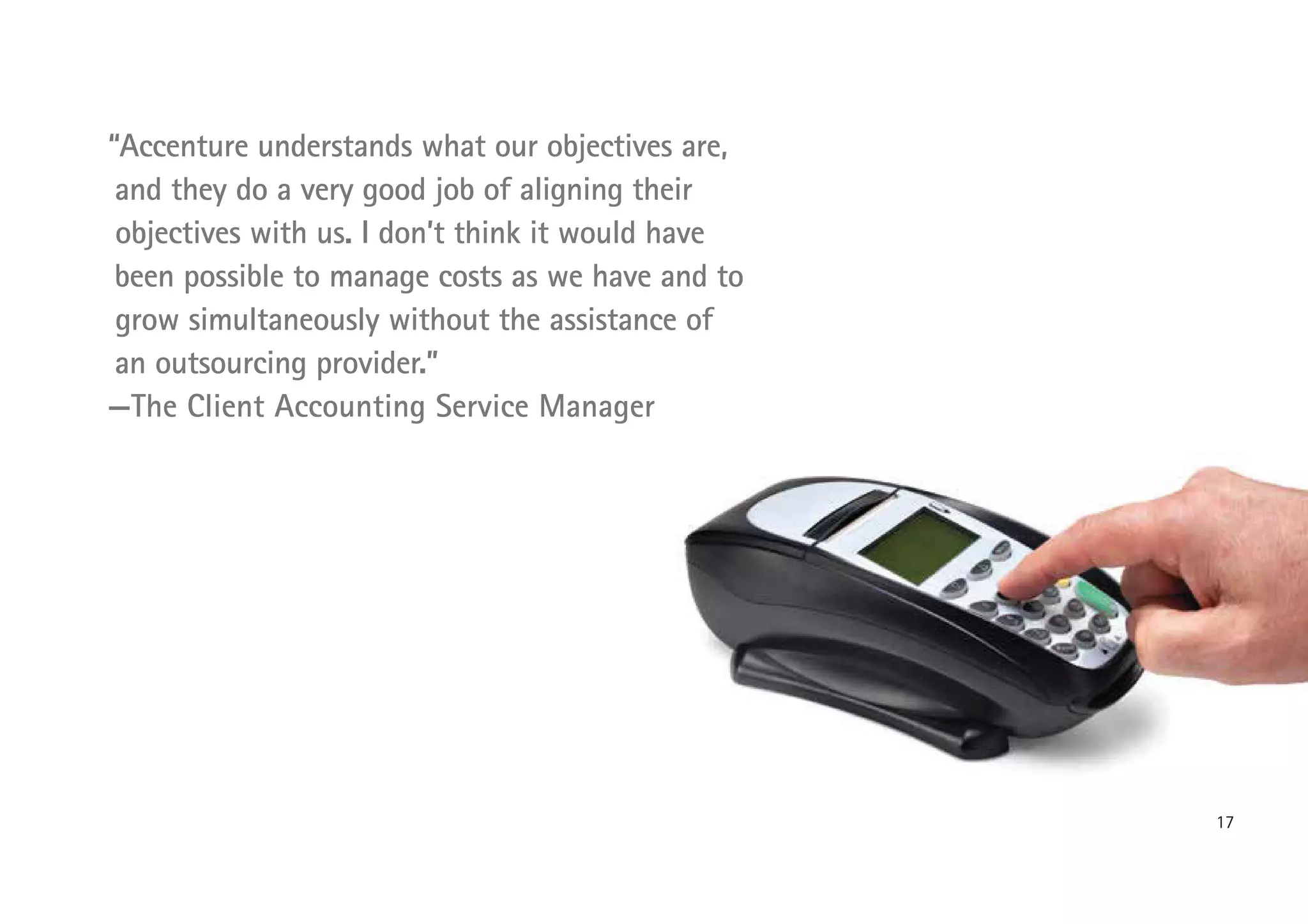 Accenture BPO brochure | PDF