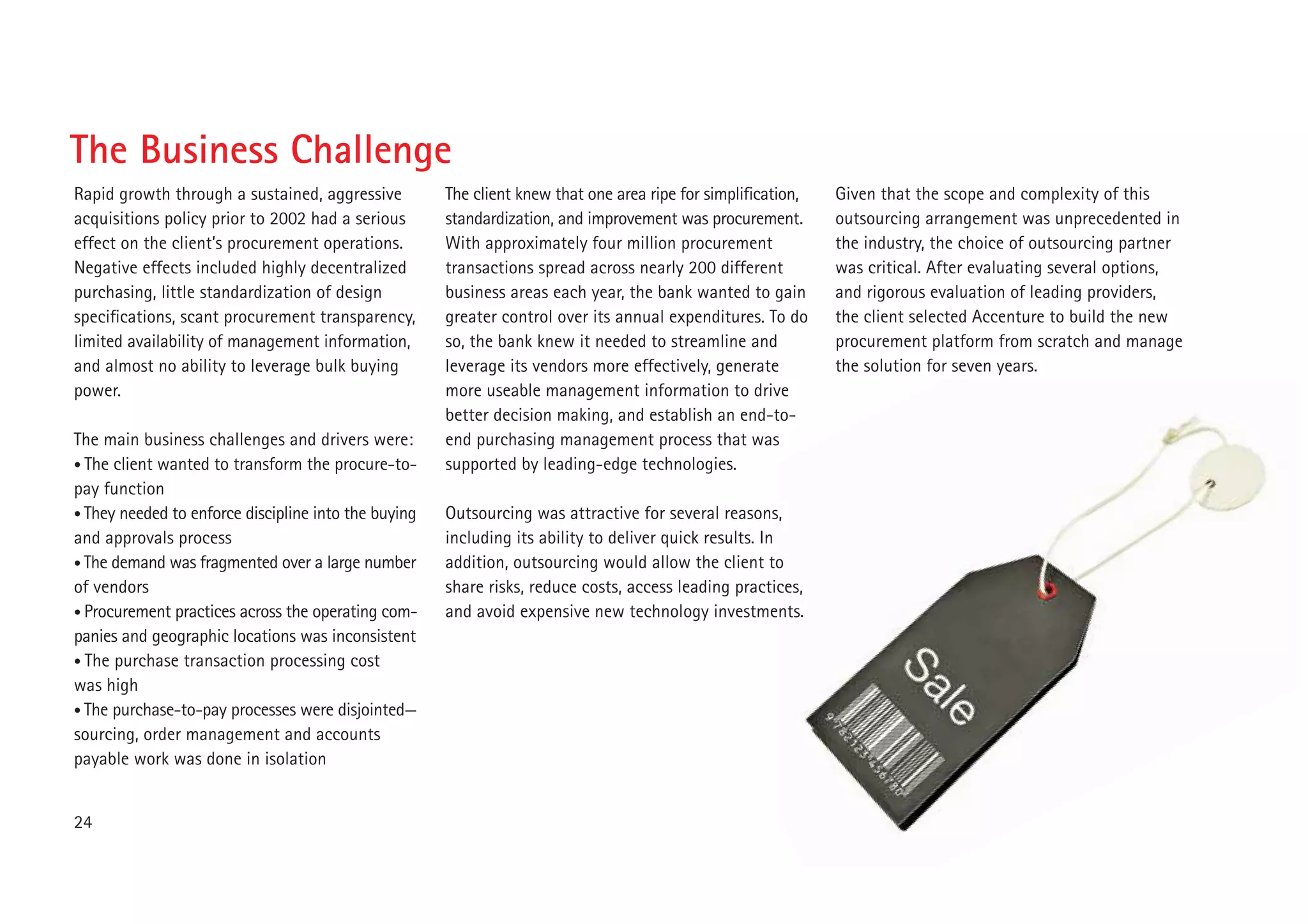 Accenture BPO brochure | PDF