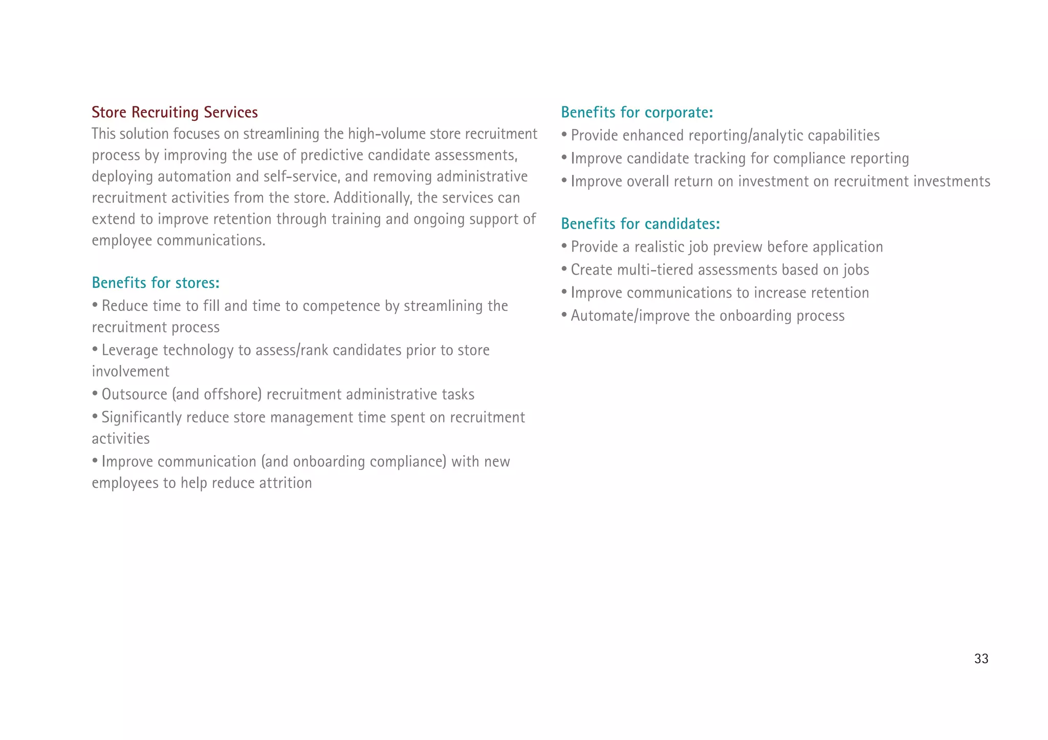 Accenture BPO brochure | PDF