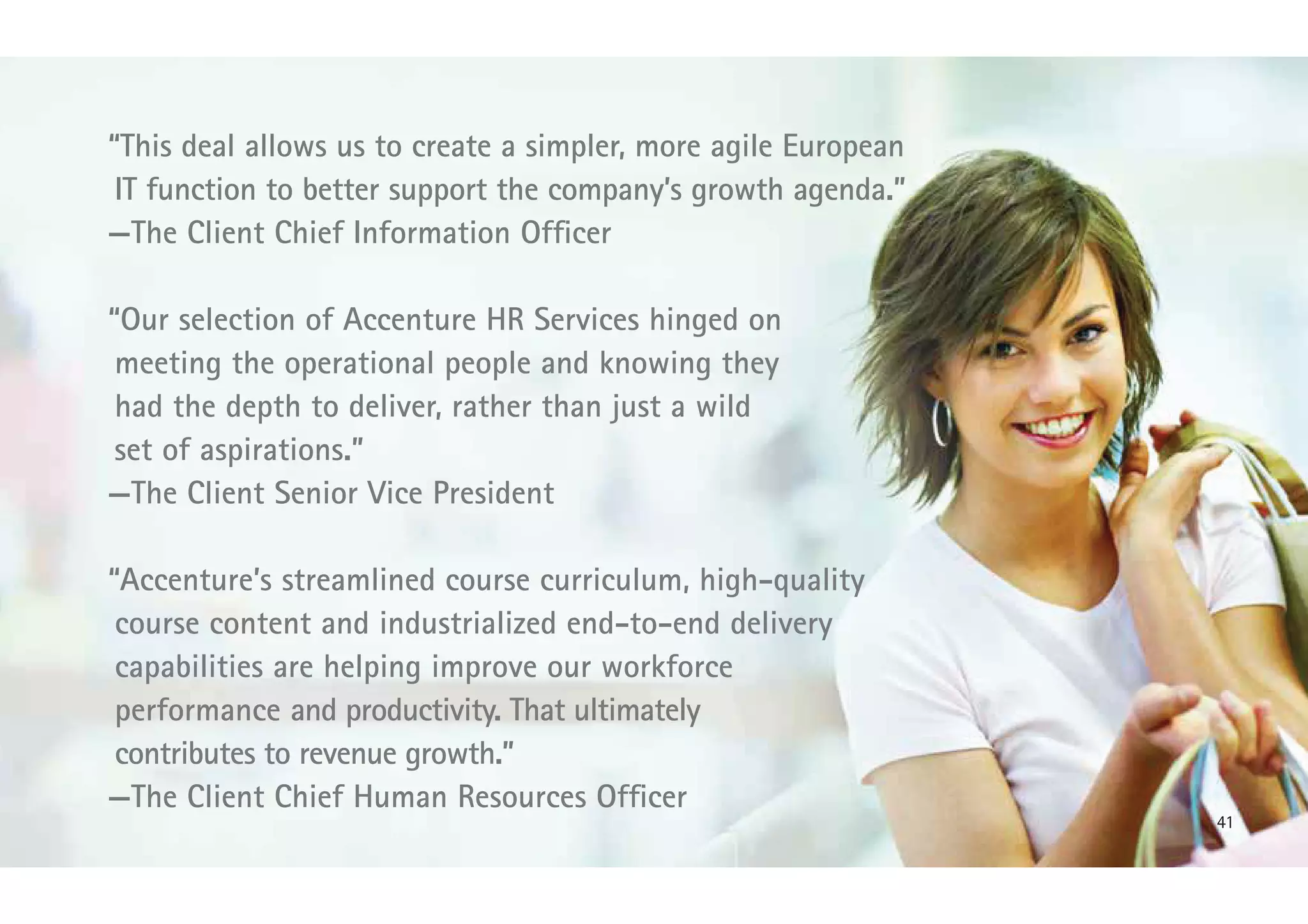 Accenture BPO brochure | PDF
