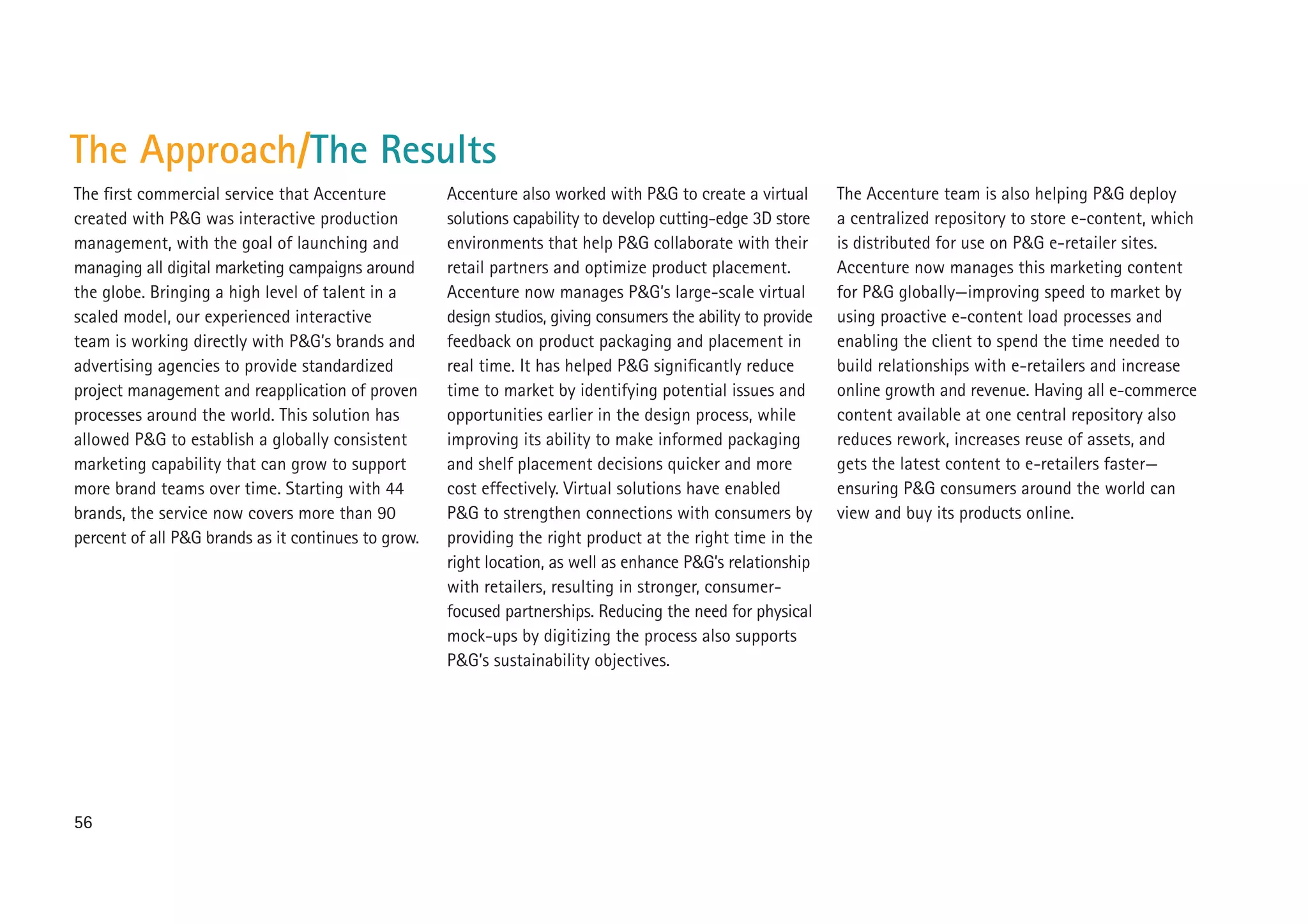 Accenture BPO brochure | PDF