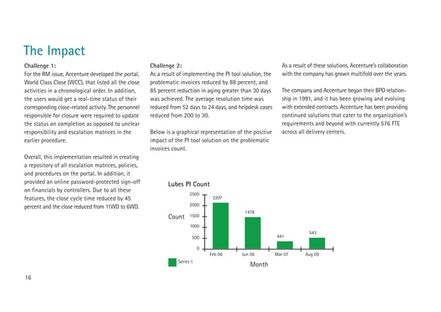 Accenture BPO brochure | PDF | Business Accounting & Finance | Business