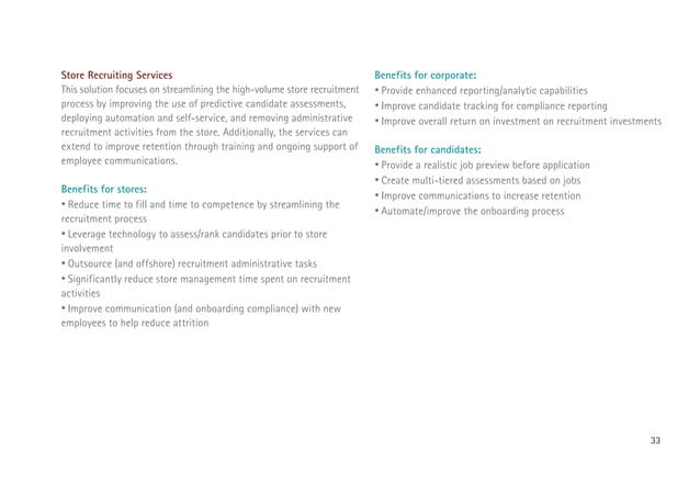 Accenture BPO brochure | PDF | Business Accounting & Finance | Business
