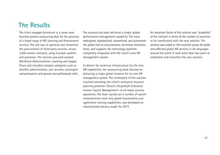Accenture BPO brochure | PDF