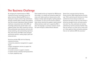 Accenture BPO brochure | PDF