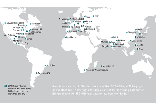 Accenture BPO brochure | PDF | Business Accounting & Finance | Business
