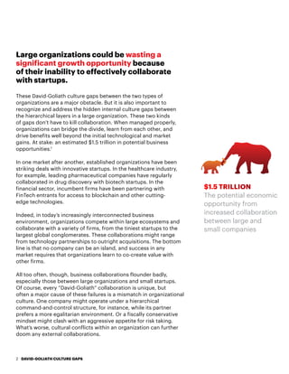 David and Goliath Culture Gaps Preventing Organizational Growth | PDF