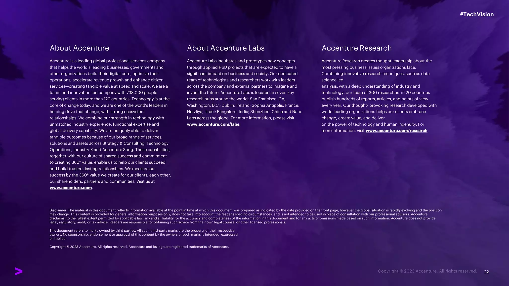 Accenture Technology Vision - How the trends apply to higher education | PDF