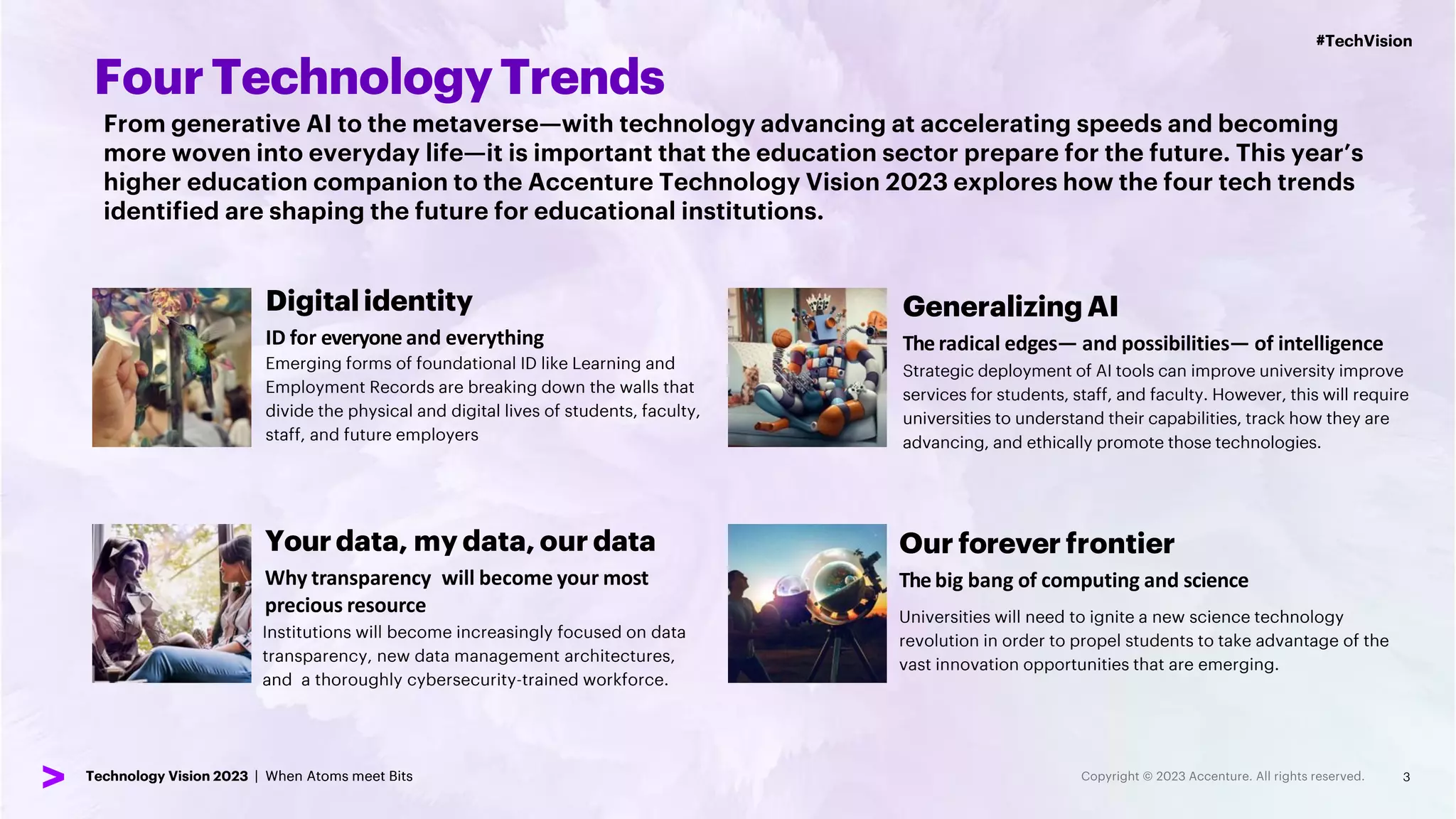 Accenture Technology Vision - How the trends apply to higher education ...
