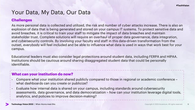 Accenture Technology Vision - How the trends apply to higher education ...