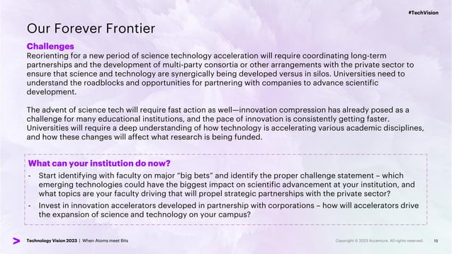 Accenture Technology Vision - How the trends apply to higher education ...