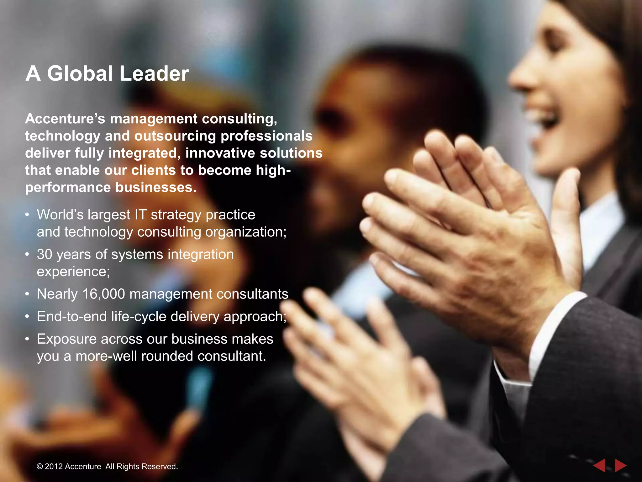 Accenture technology areas | PPT