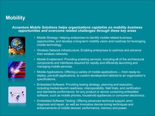 Accenture technology areas | PPT