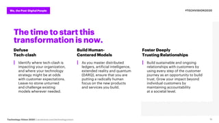 Accenture Tech Vision 2020 - Overview | PDF