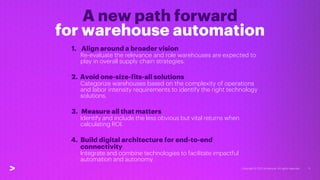 Value-driven Warehouse Automation | Accenture | PDF