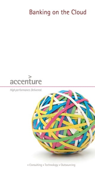 Cloud Computing for Banking - Accenture | PDF
