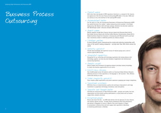 Accenture BPO brochure 2012 | PDF