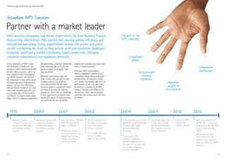 Accenture BPO brochure 2012 | PDF