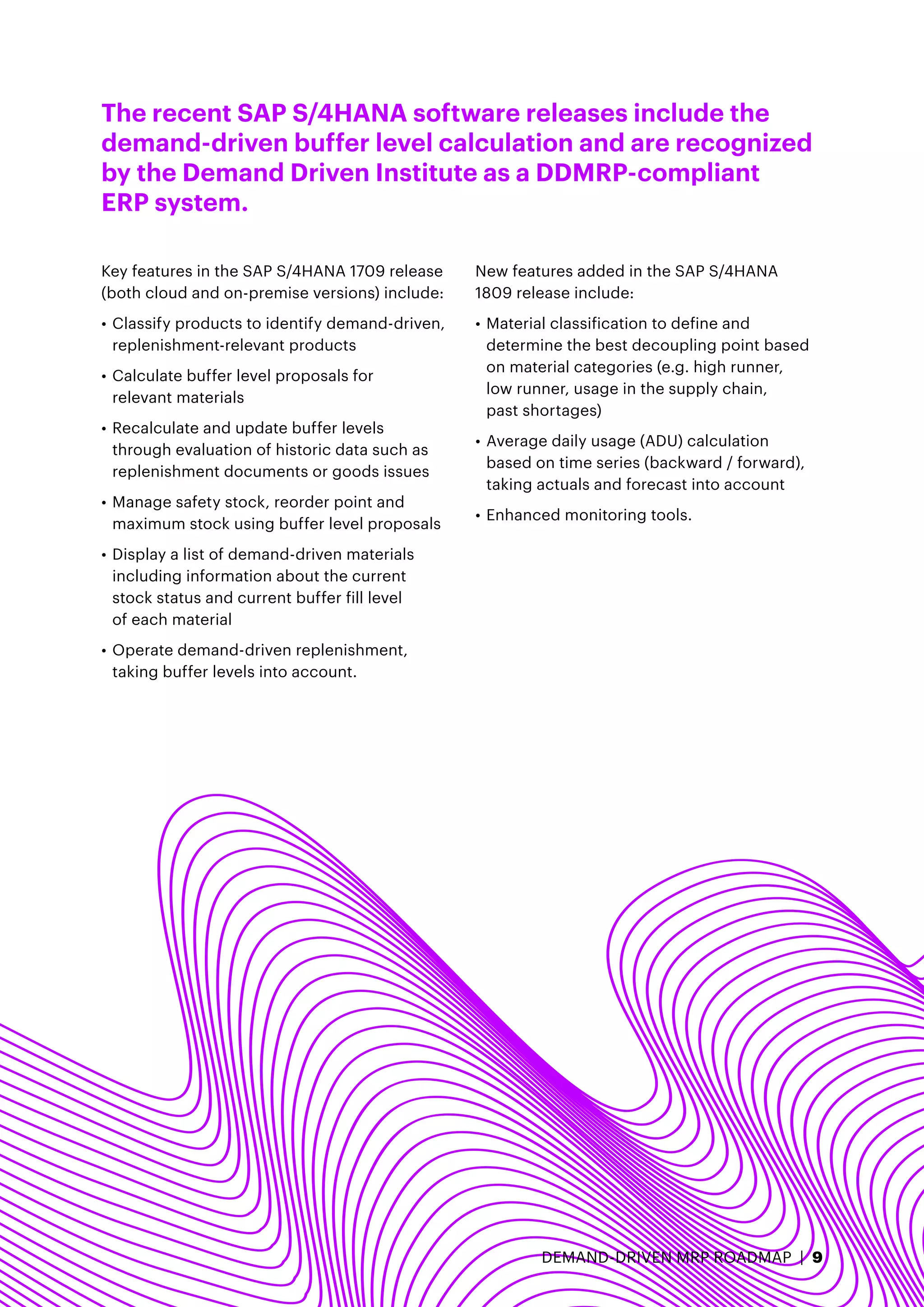 Accenture Demand Driven MRP Roadmap | PDF | Logistics | Business