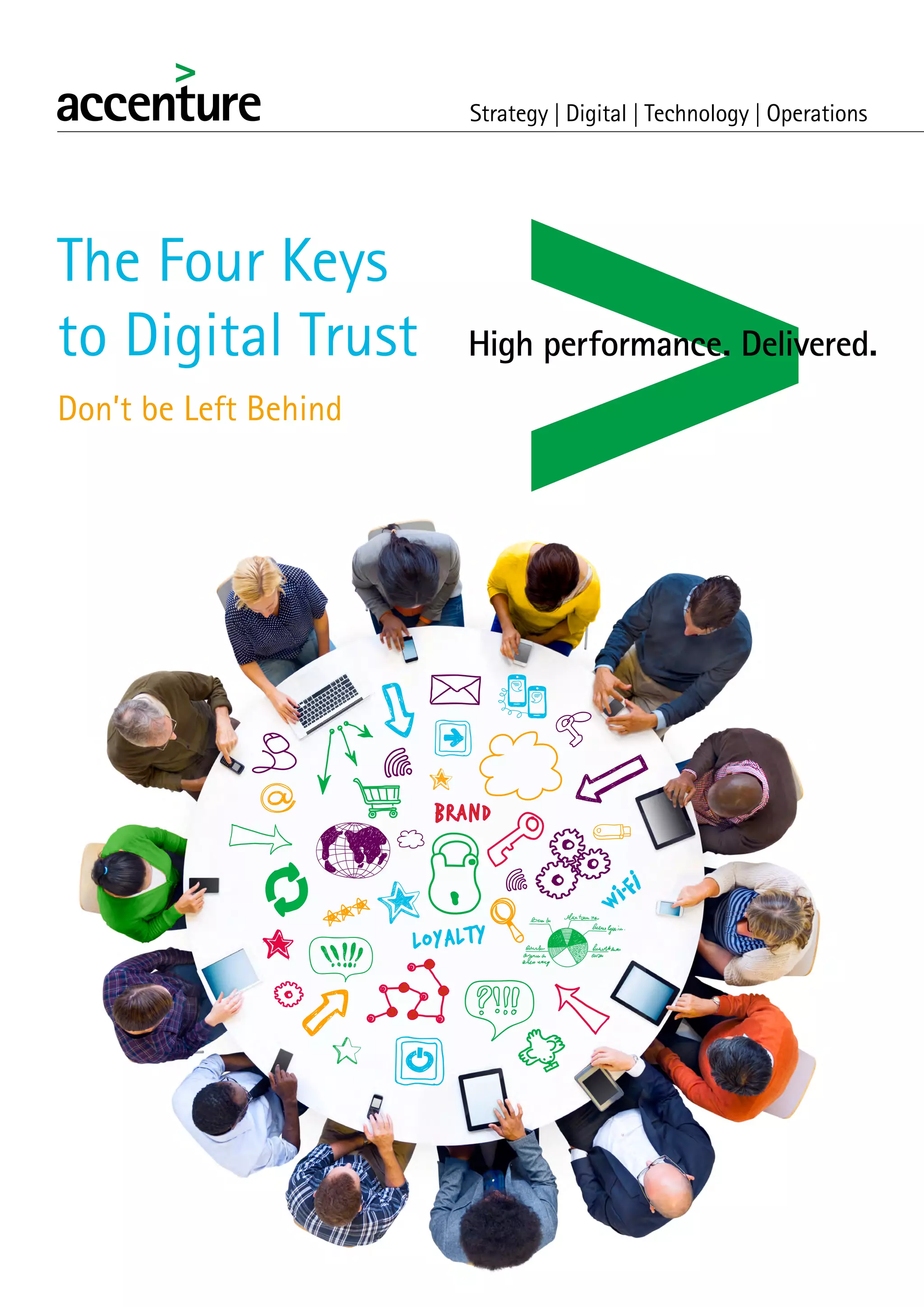 Accenture four keys digital trust | PDF