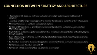 Strategic IT Transformation at Accenture | PPTX