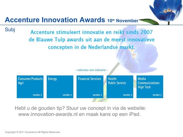 Accenture Innovation Awards | PPT