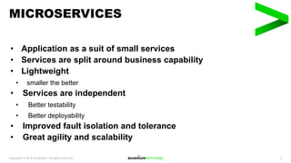 Java springboot microservice - Accenture Technology Meetup | PPTX