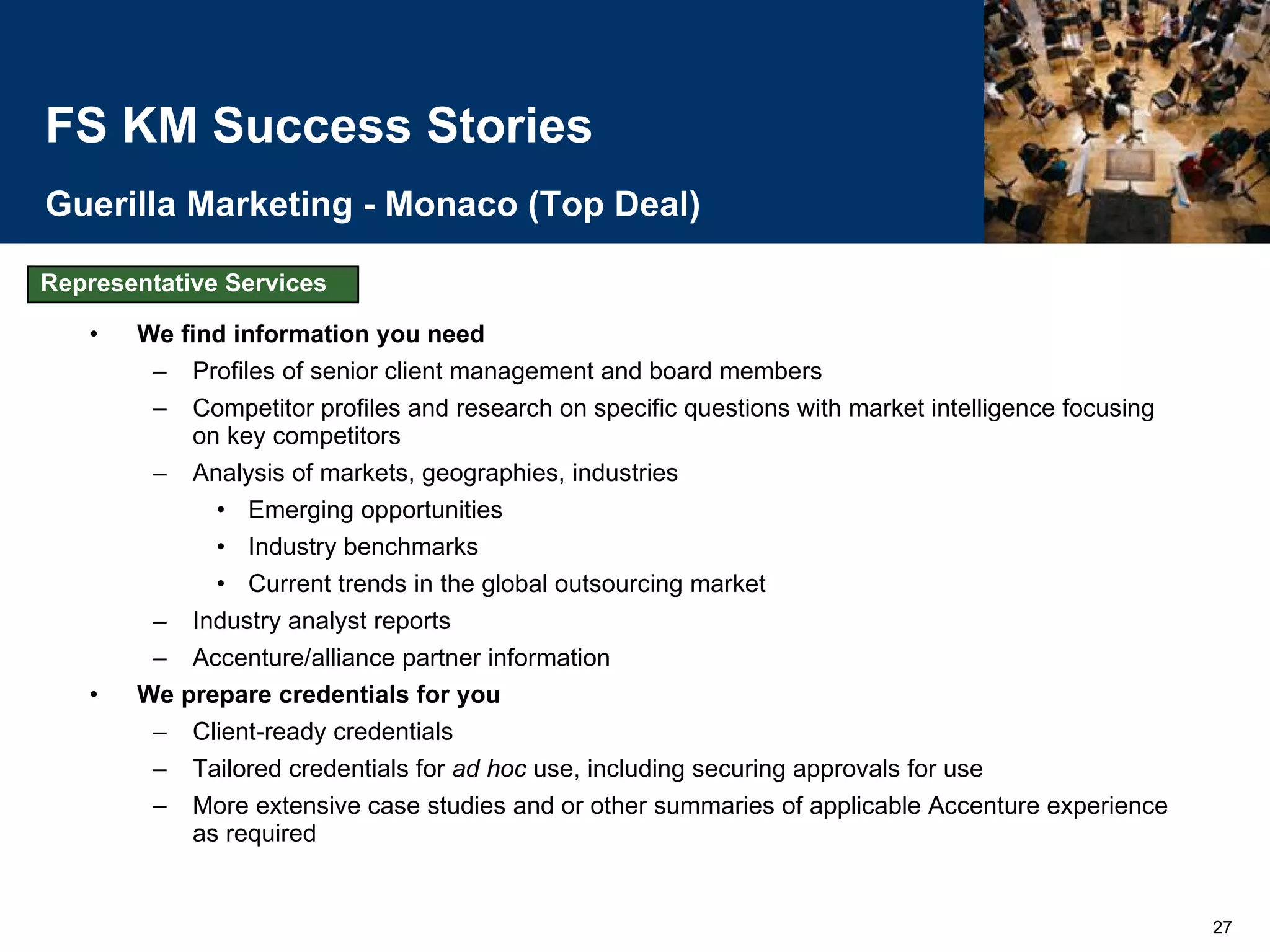 Accenture Knowledge Management in Asia Pacific | PPT