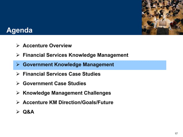 Accenture Knowledge Management in Asia Pacific | PPT