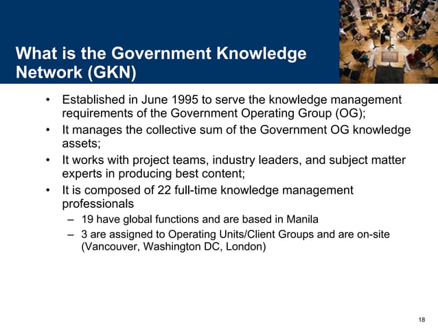 Accenture Knowledge Management in Asia Pacific | PPT