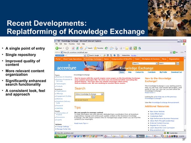 Accenture Knowledge Management in Asia Pacific | PPT