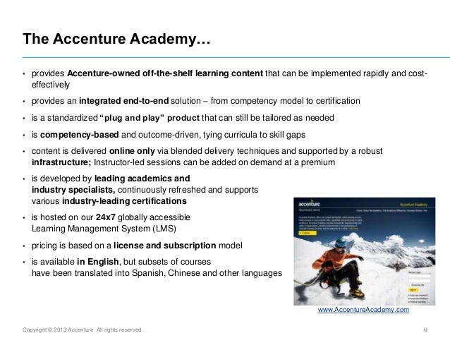 Accenture Learning Academy