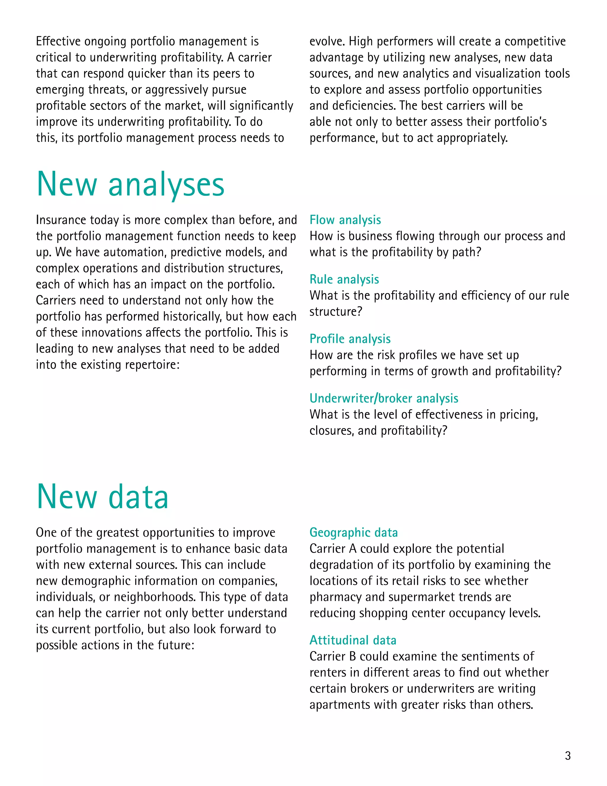 Managing your insurance portfolio | PDF