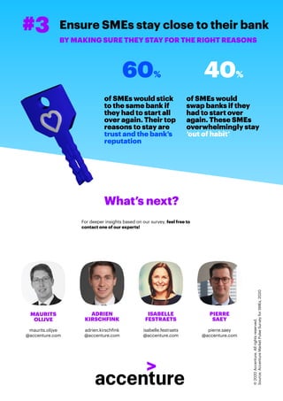 Accenture Market Pulse Survey 2020 - SME Banking in Belgium | PDF