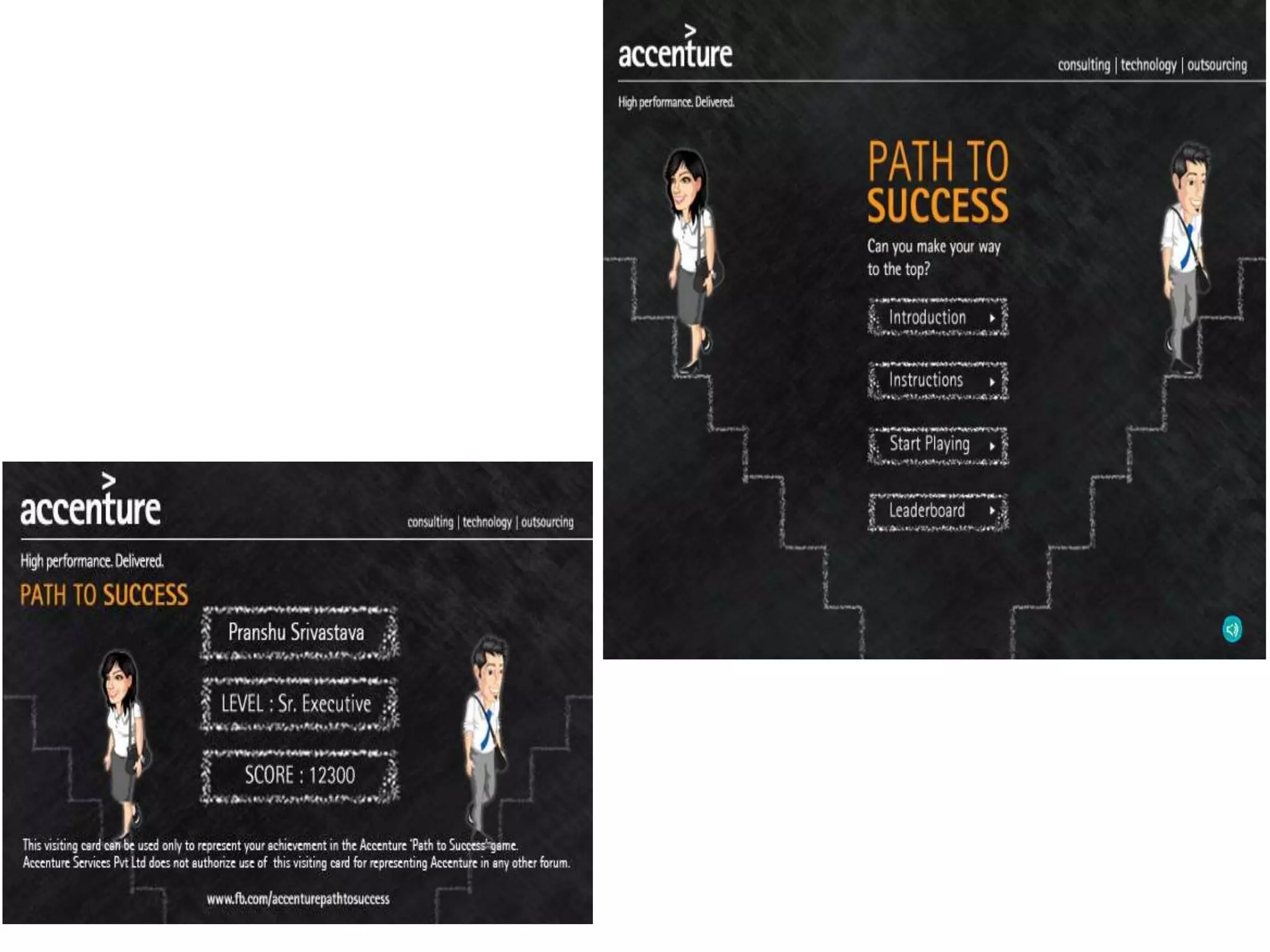 Accenture path to success game | PPT