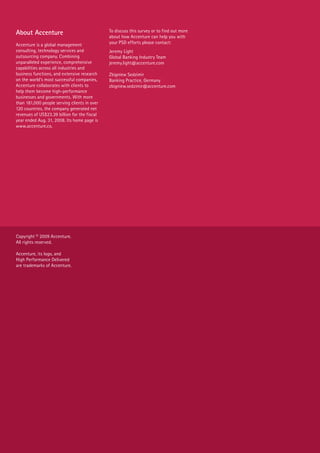 Accenture Payments Survey | PDF