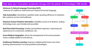 ChatterBot - Interactive Conversational AI Agent | PPTX