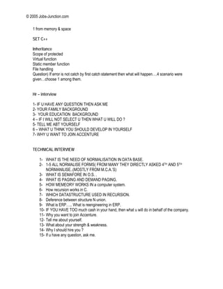 Accenture sample paper_2 | PDF