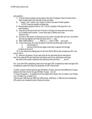 Accenture sample paper_4 | PDF