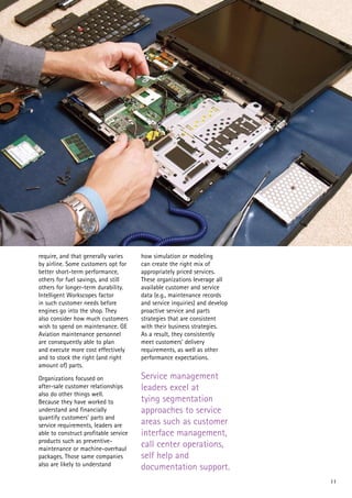 Accenture service value chain driving high performance in service and ...