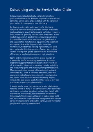 Accenture service value chain driving high performance in service and ...