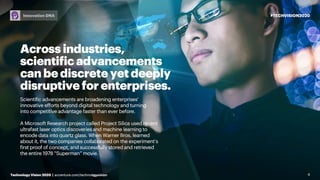 Accenture Technology Vision 2020: Innovation DNA | PDF