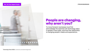 Accenture Technology Vision 2020: Overview | PPT