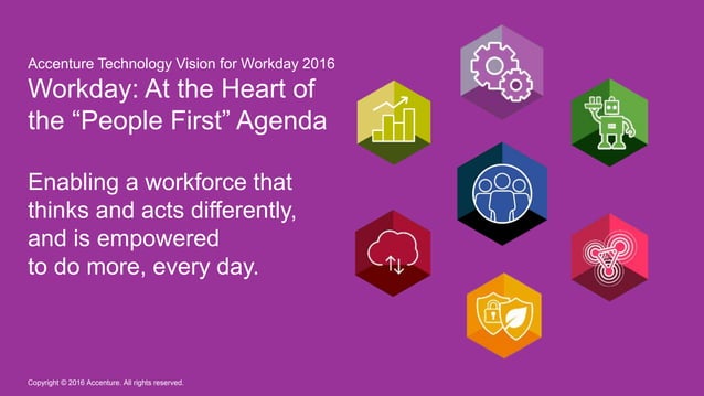 Accenture Technology Vision for Workday 2016:People First: The primacy ...