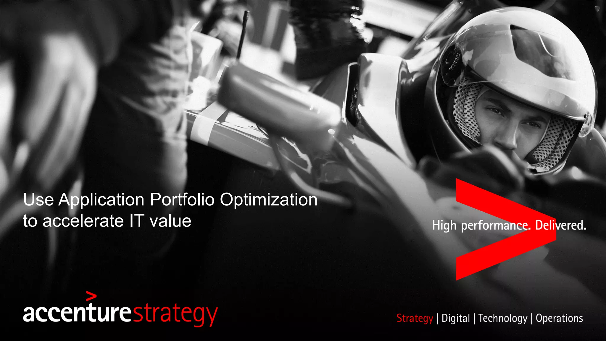 Use Application Portfolio Optimization to accelerate IT value | PDF