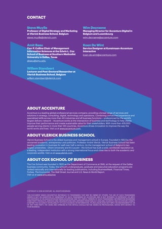 Accenture BeLux - Vlerick | Product Digitization | PDF