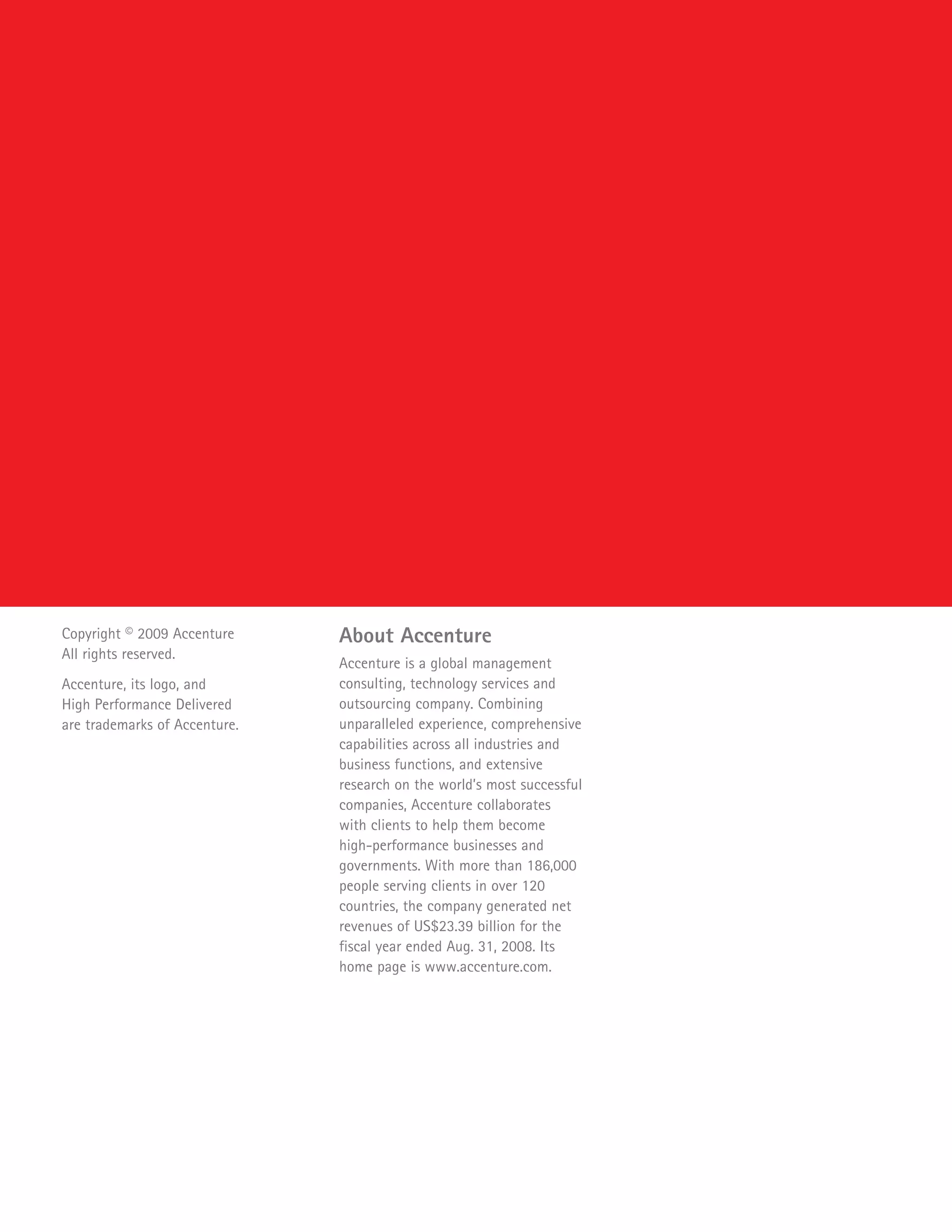 Accenture white paper developing indirect channels | PDF