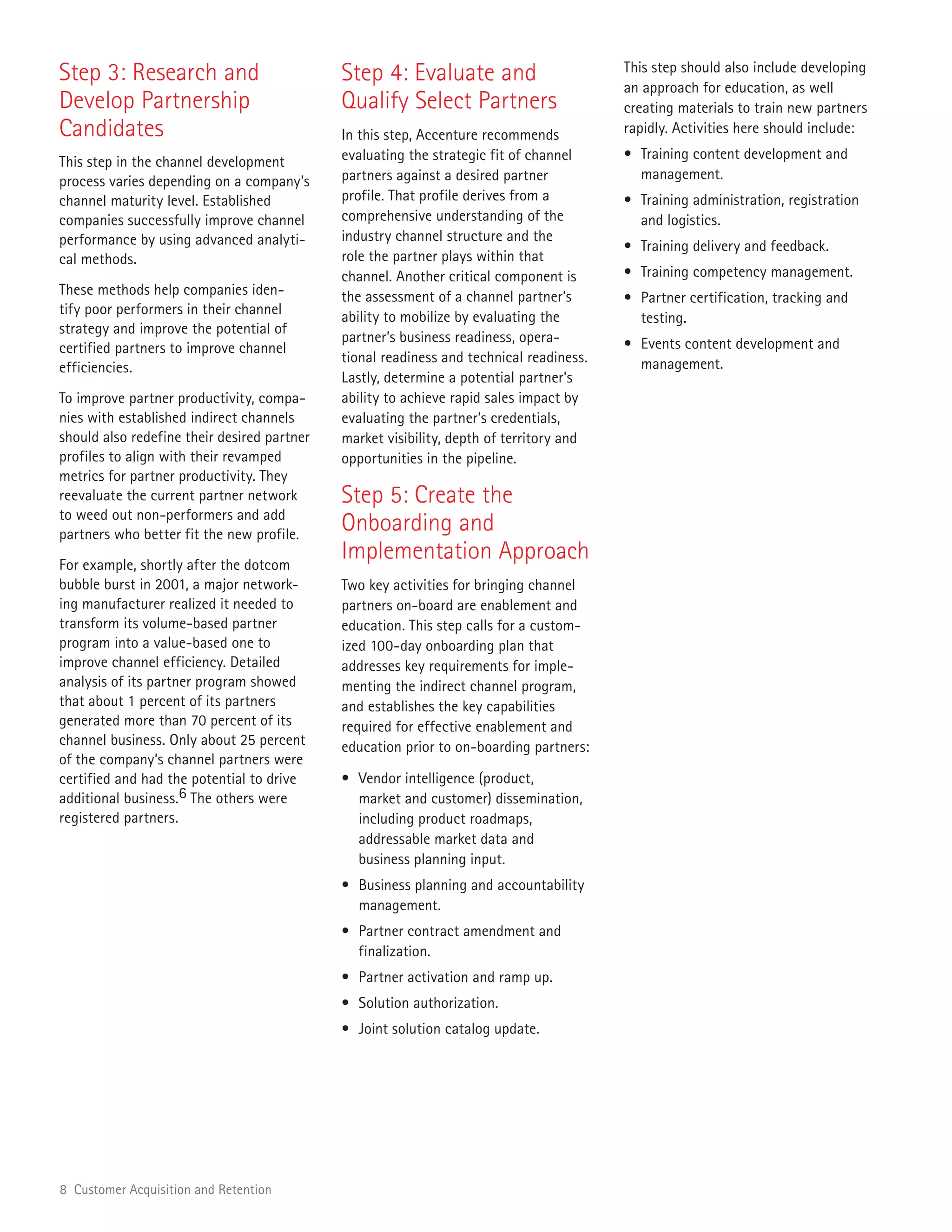 Accenture white paper developing indirect channels | PDF